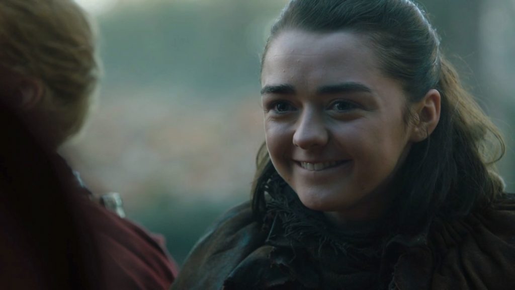 Arya Stark (Maisie Williams) in GOT 7x01 | THE UNAFFILIATED CRITIC
