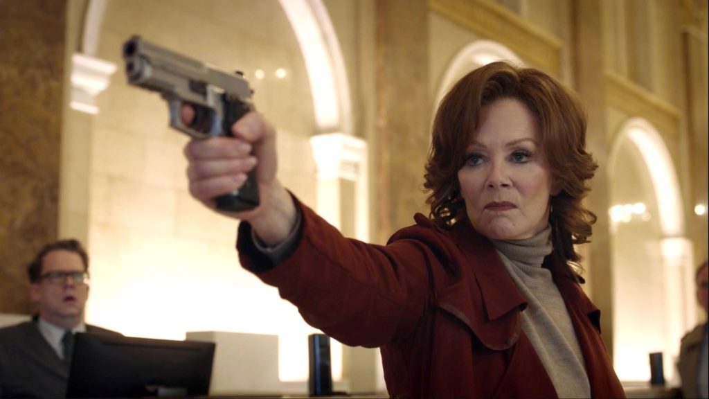 Agent Blake (Jean Smart) in WATCHMEN 1x03 | THE UNAFFILIATED CRITIC